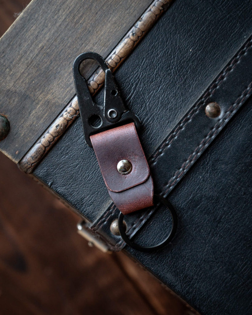 HK Leather Keychain - Uncharted Leather