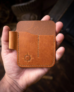 Adventurer’s Uncharted caddy – Small EDC caddy - Uncharted Leather